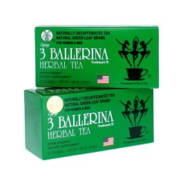 3 Ballerina Tea Extra Strength 18 Tea Bags, drink, 36 Count, (Pack of 2)