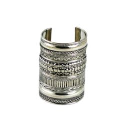 Makola.com : Long Silver Wrist Cuff